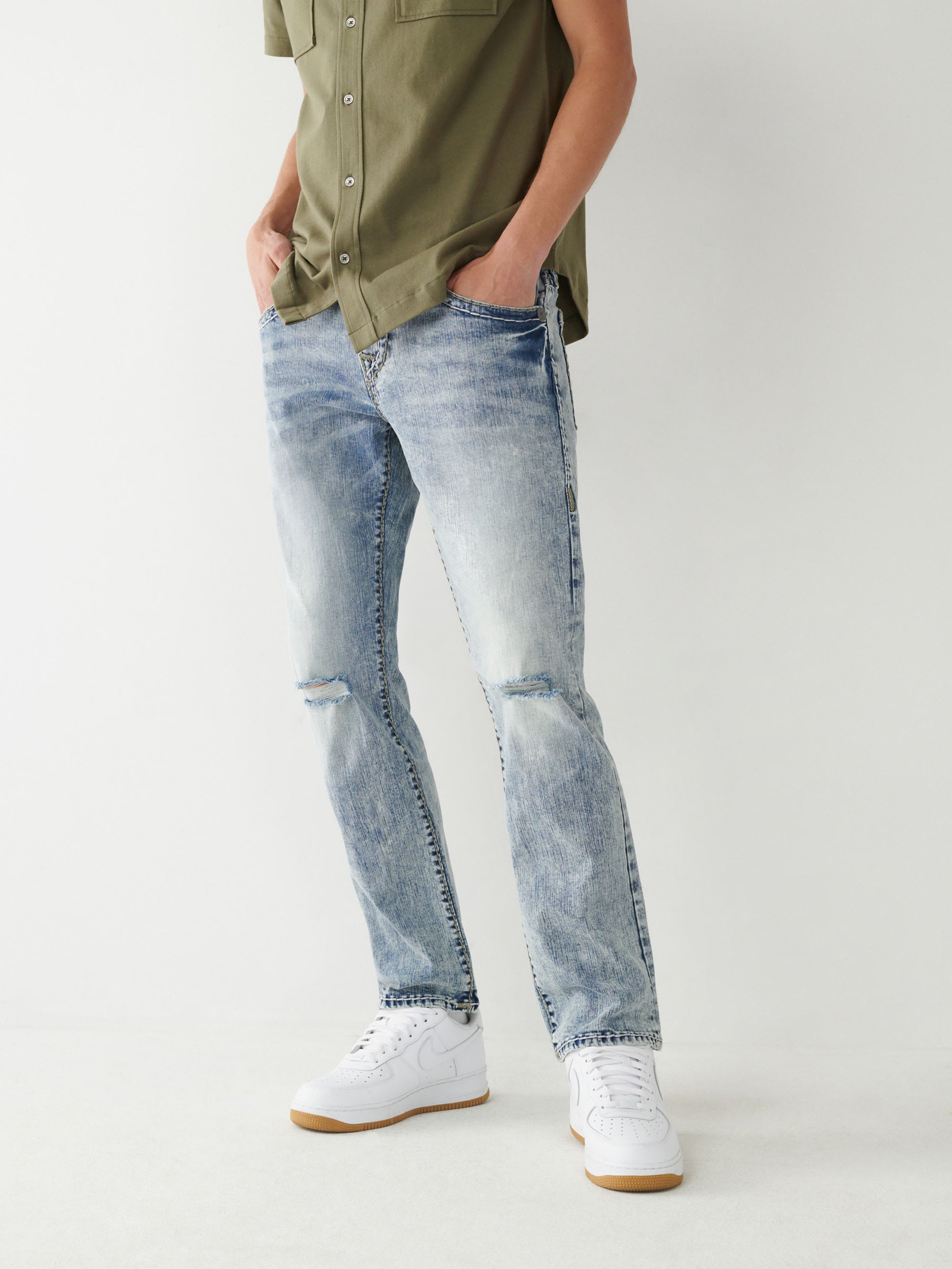 Ricky Super T Stitch Straight Jean – Peak Motion