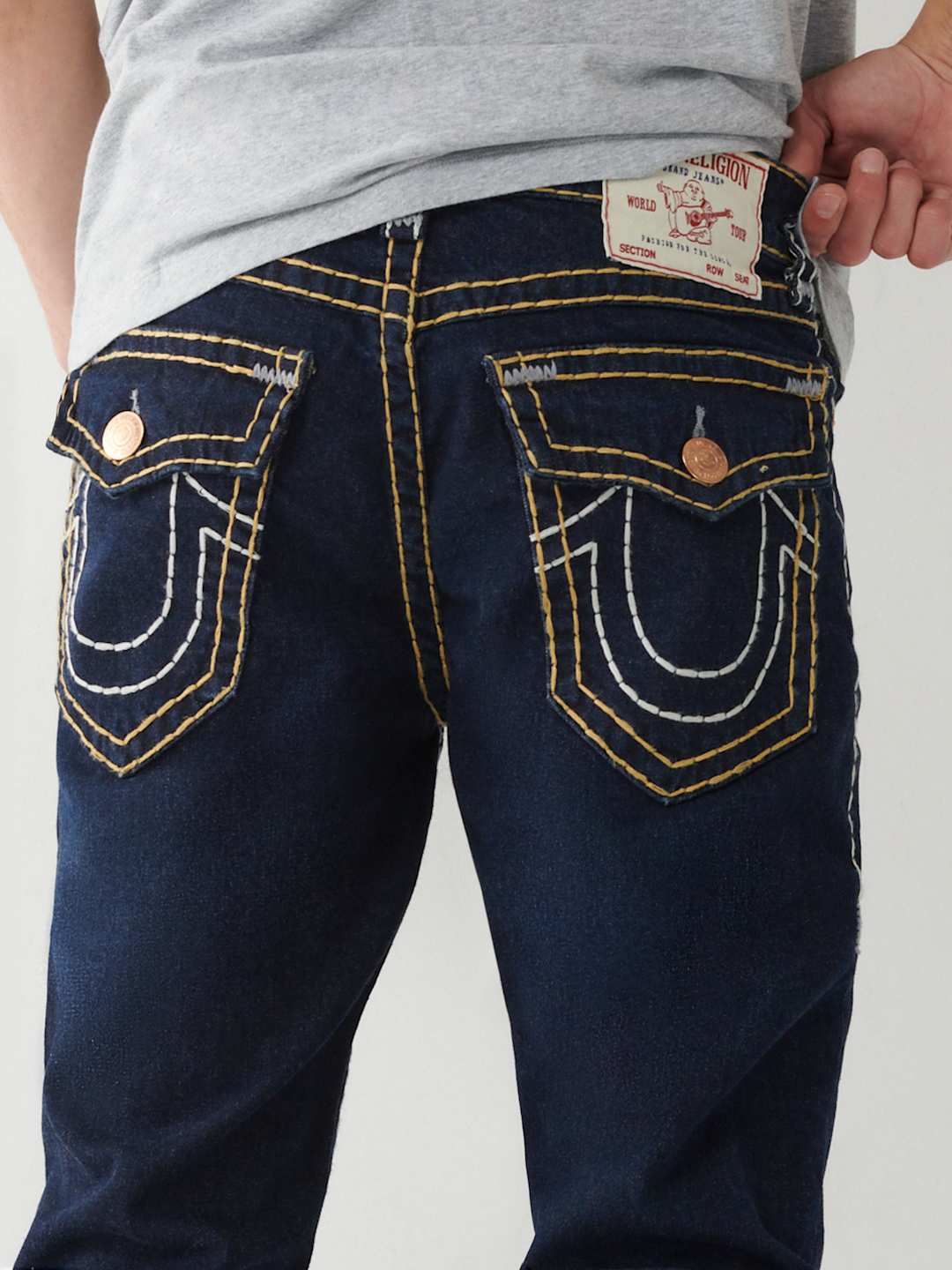 Ricky Super T Stitch Straight Jean – Peak Motion