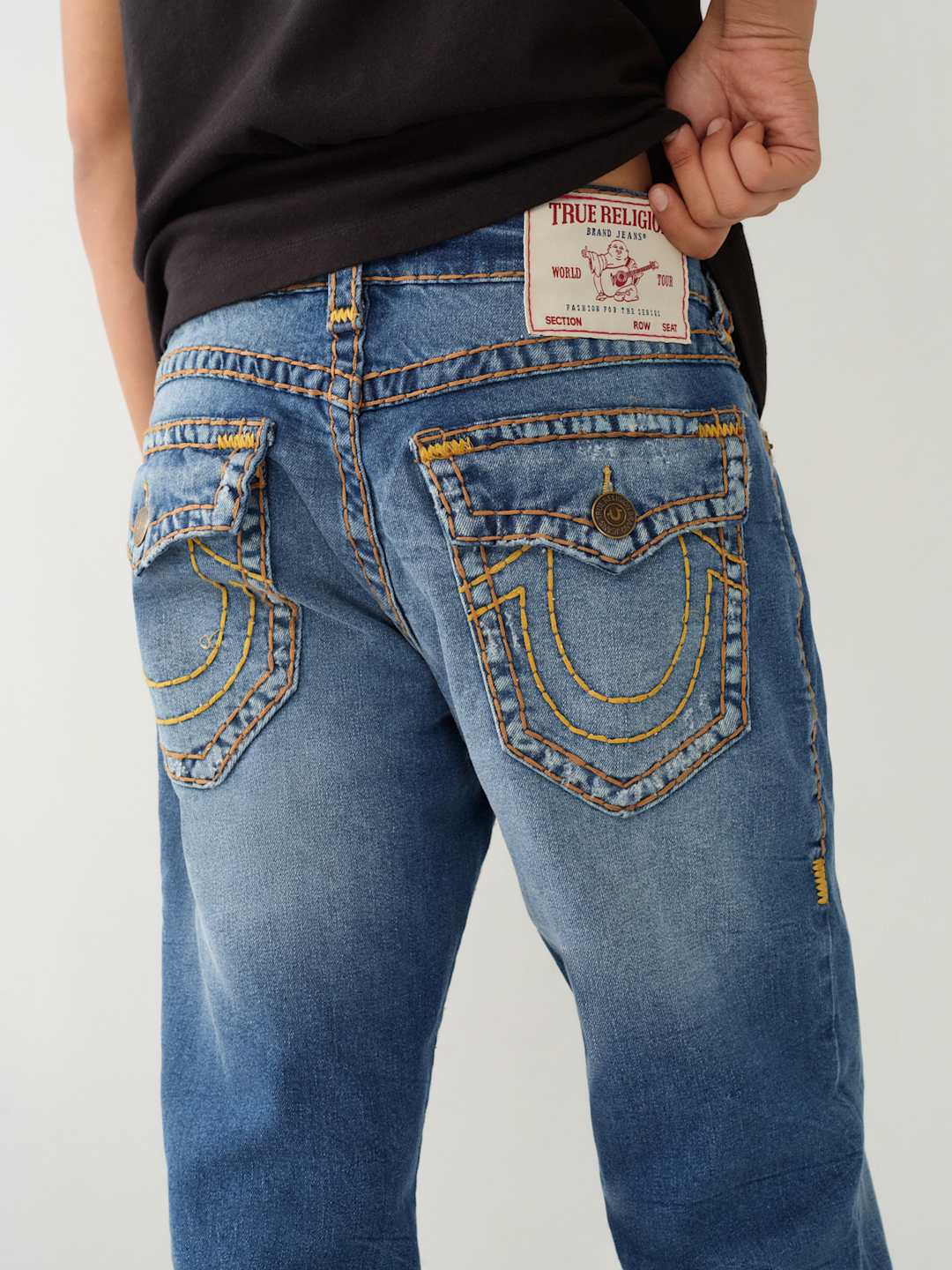 Ricky Super T Stitch Straight Jean – Peak Motion